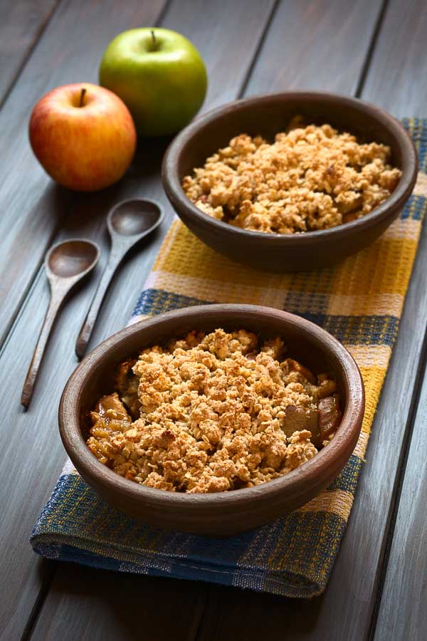 Individual Microwave Apple Crumble: An Easy Gluten-Free Recipe