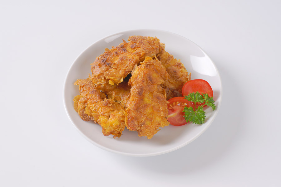 Oven fried bbq chicken: Crispy 3-ingredient chicken without the oil