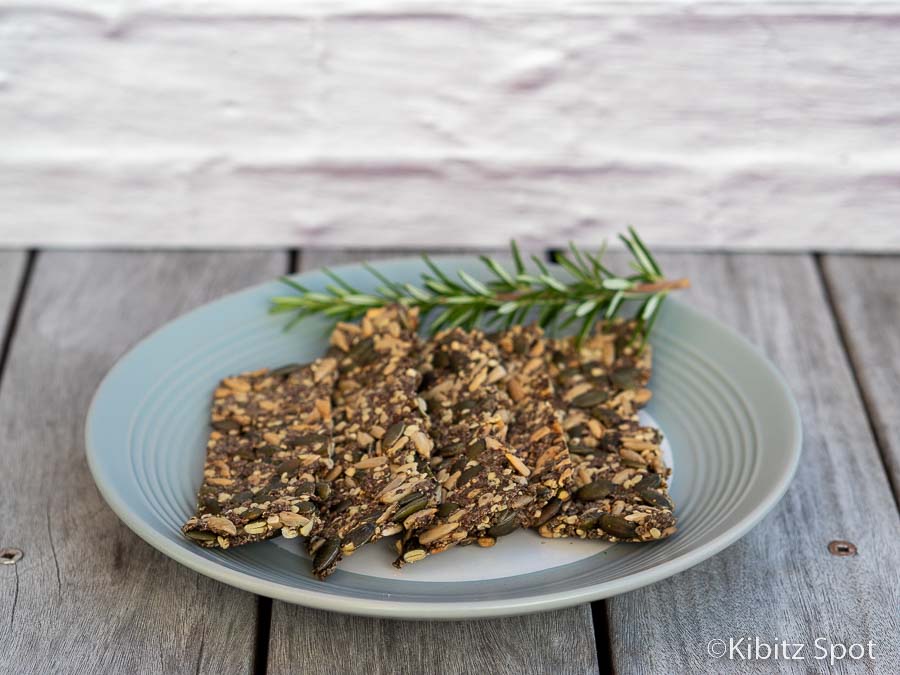 Gluten-Free Seeded Crackers Recipe - A Keto Snack Treat