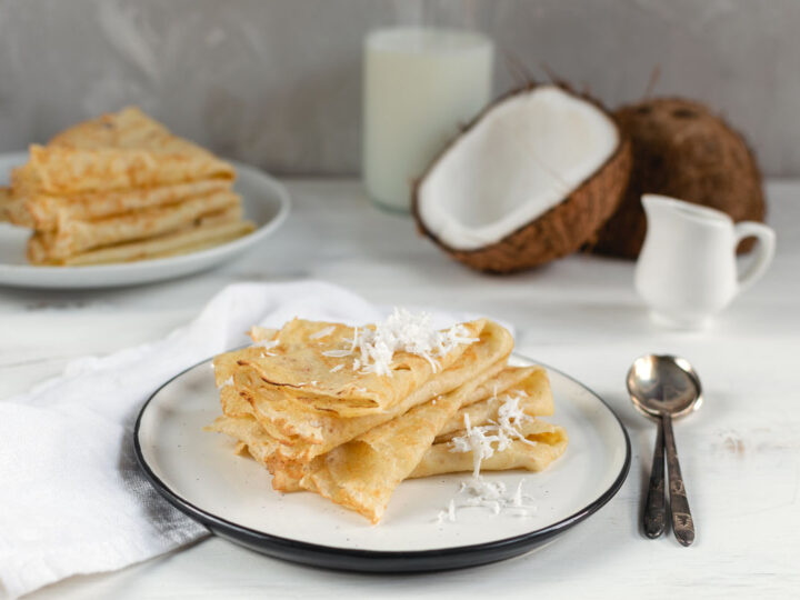 Coconut Flour Crepes Recipe - An Easy Gluten and Dairy Free Breakfast