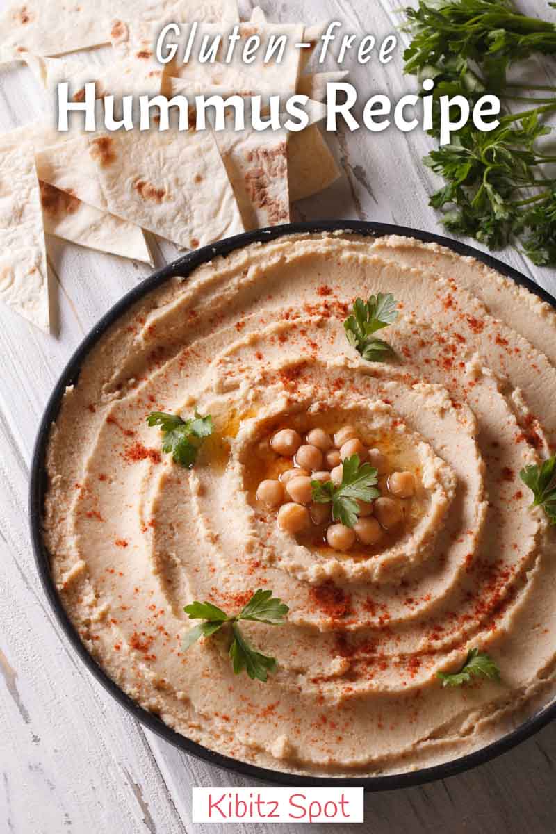Naturally Gluten-Free Hummus Recipe: An Easy Vegan Dip